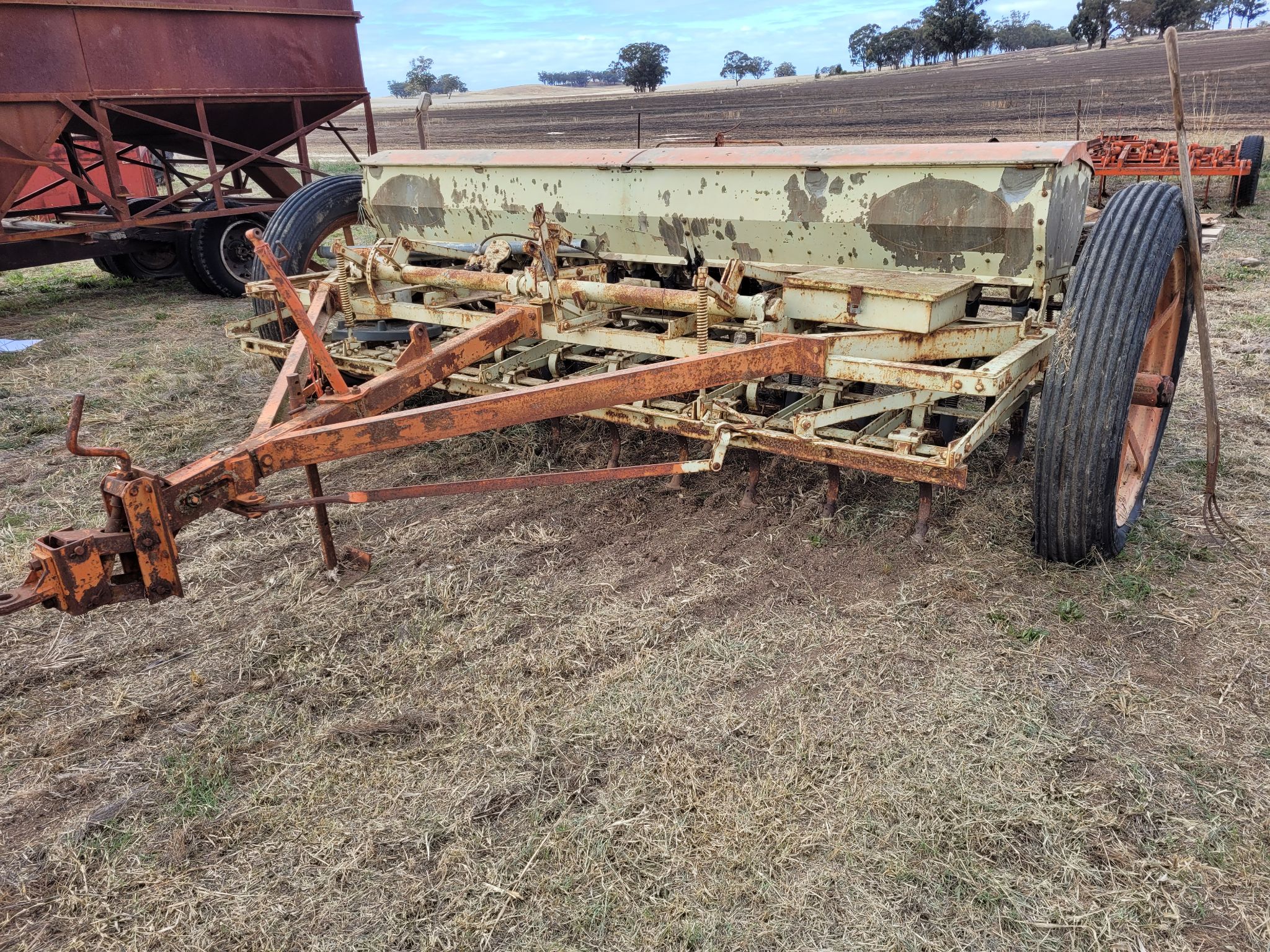Lot 29 - John Shearer 24 row combine | AuctionsPlus