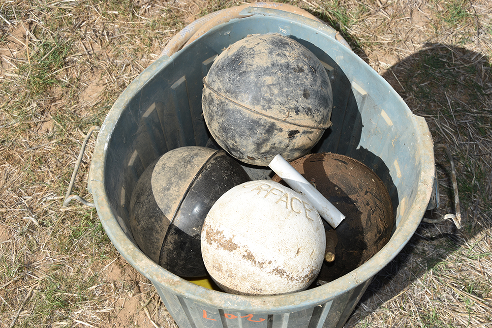 Lot 207 - Qty of float balls | AuctionsPlus