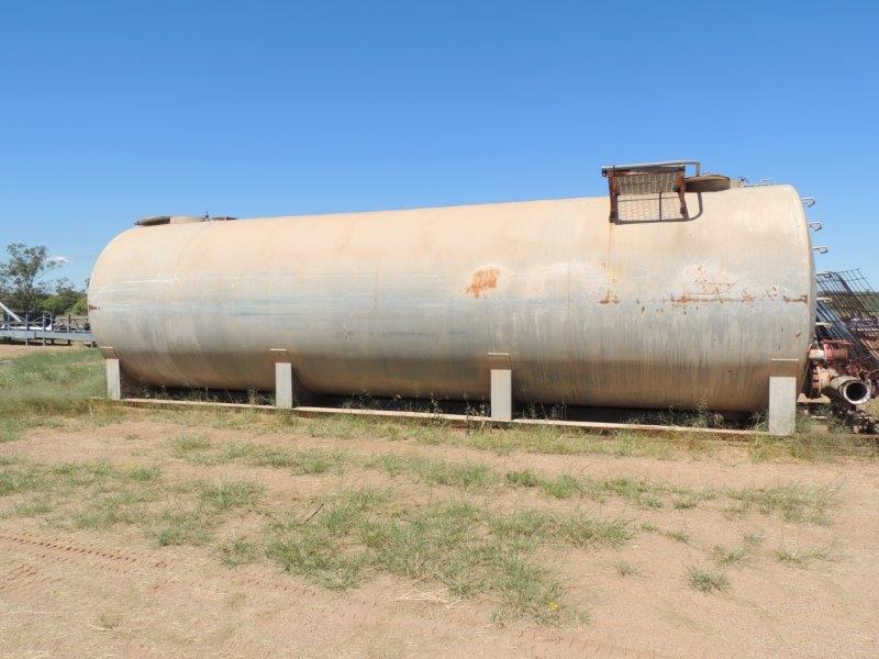 Lot 2 - 40FT GREY TANK | AuctionsPlus