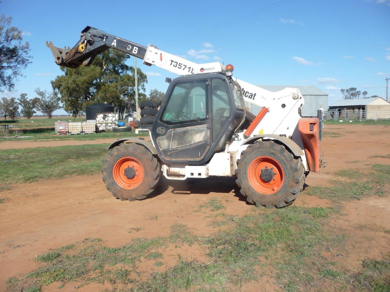 Lot 114 - T3571L Bobcat Telehandler | AuctionsPlus