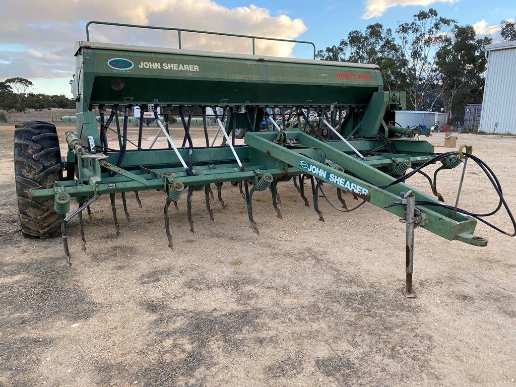 Lot 73 - John Shearer 28 row combine | AuctionsPlus