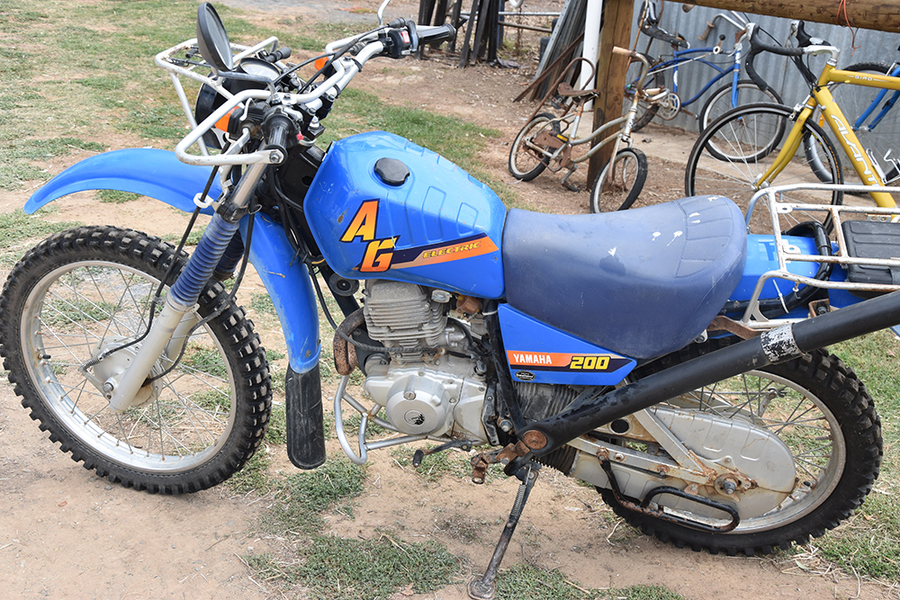 Lot 343 - Yamaha AG200 bike | AuctionsPlus