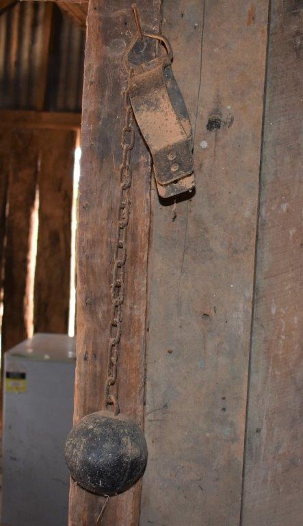 Lot 114 - Convict ball and chain | AuctionsPlus