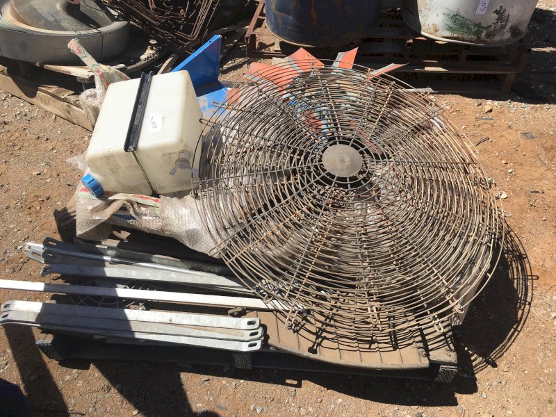 Lot 134 - Assorted Items - Water Tank, Fan, Chute | AuctionsPlus