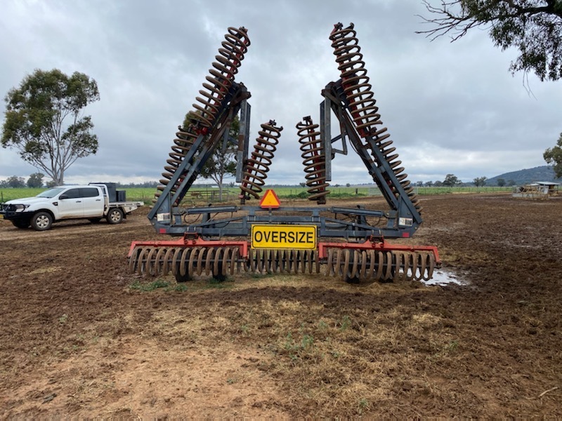 Lot 91 - Flexi Coil 75 coil packer, 50ft wide | AuctionsPlus