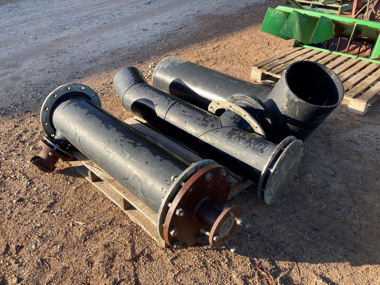 Lot 151 - Hope poly pipes & elbows | AuctionsPlus