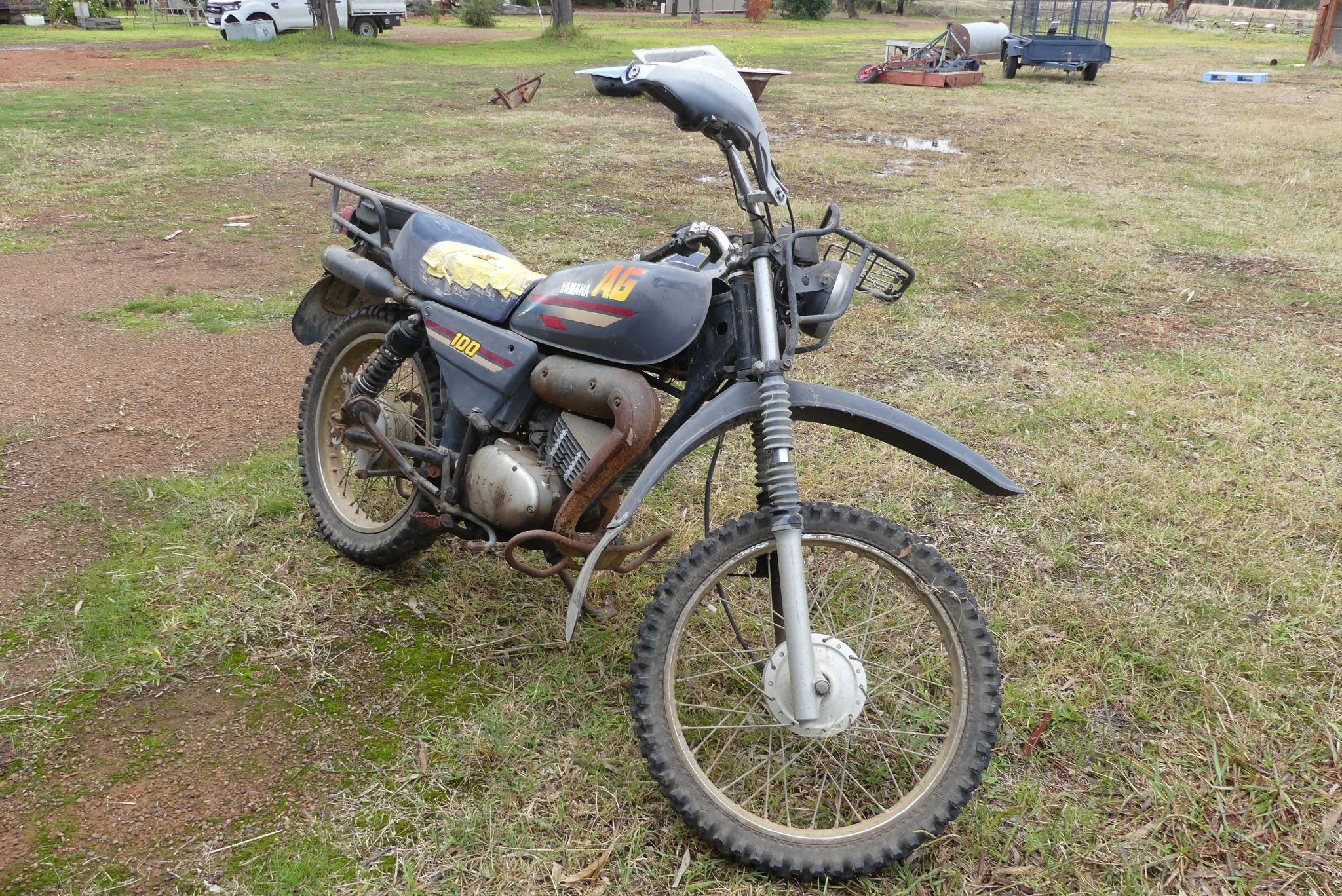 Lot 51 - Yamaha AG100 Bike | AuctionsPlus