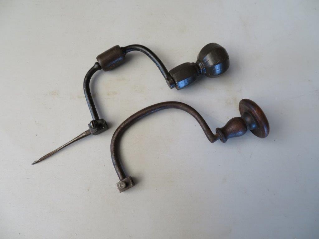 Lot 115 - Antique brace and bit x 2 | AuctionsPlus