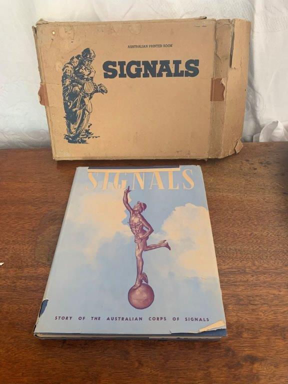 Lot 195 - Signals book with dust jacket and original postage | AuctionsPlus