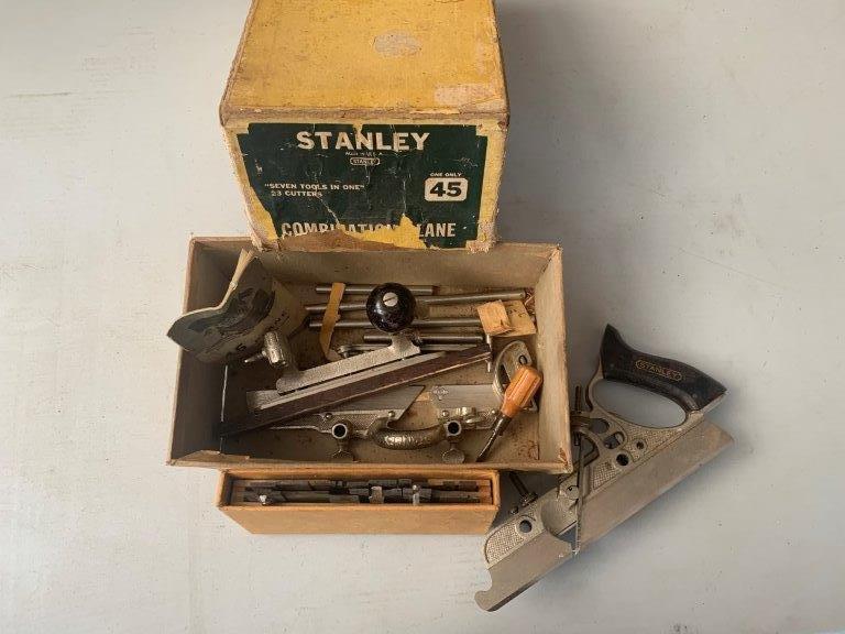 Lot 131 - Stanley combination 45 plane | AuctionsPlus