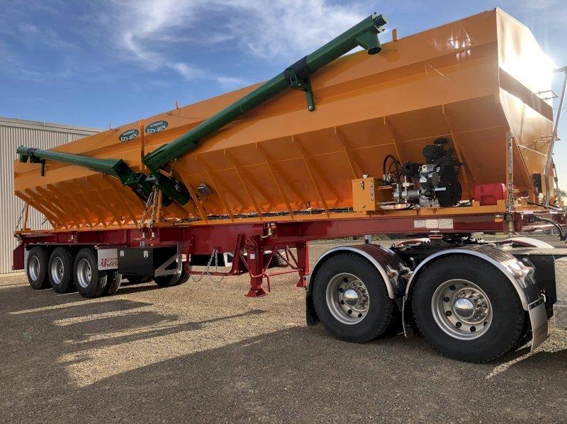 Lot 3 - NEW Norrish 40ft Seed & Fertiliser Grouper on Howard Porter ...