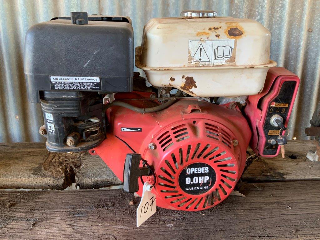 Lot 107 - Honda 9HP motor QPE9ES | AuctionsPlus