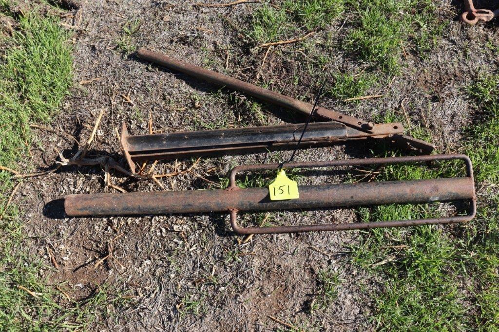 Lot 151 - Steel Post Driver & Post Lifter | AuctionsPlus
