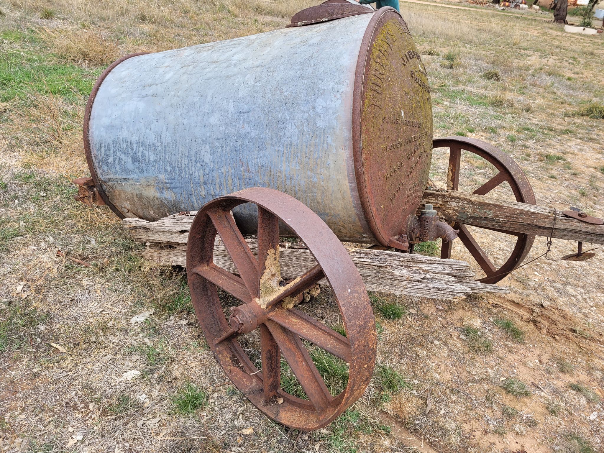 Lot 75 - Original Horse Drawn Furphy Cart | AuctionsPlus