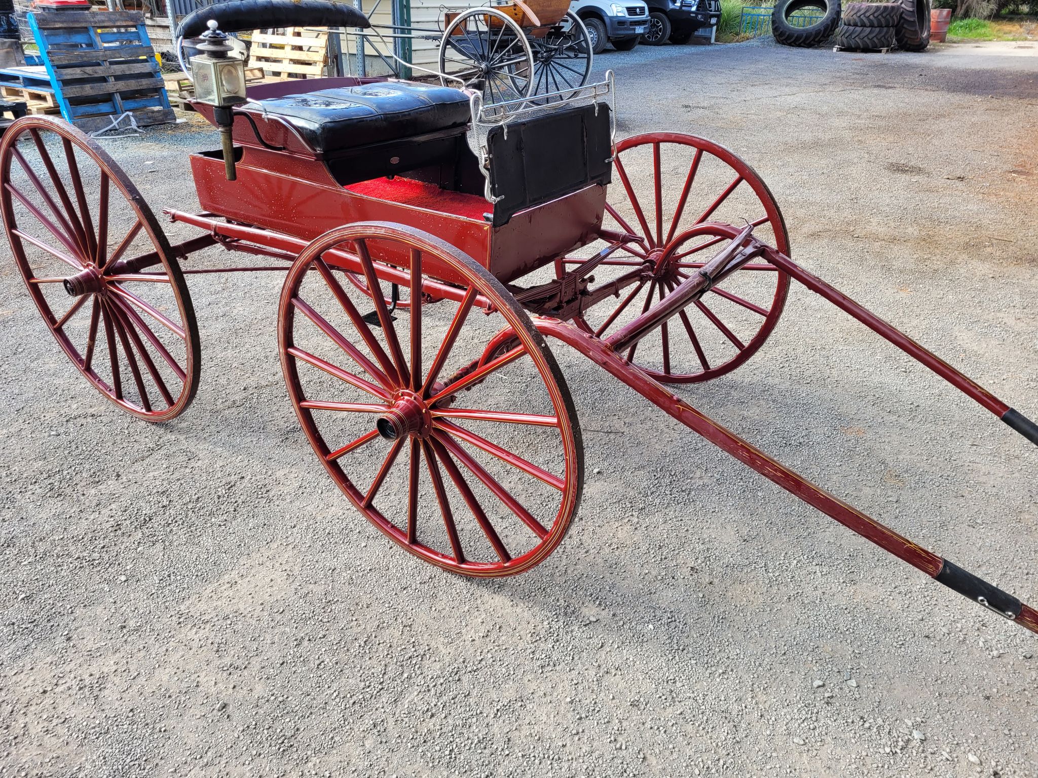 Lot 57 - Side Bar Buggy (1910) | AuctionsPlus