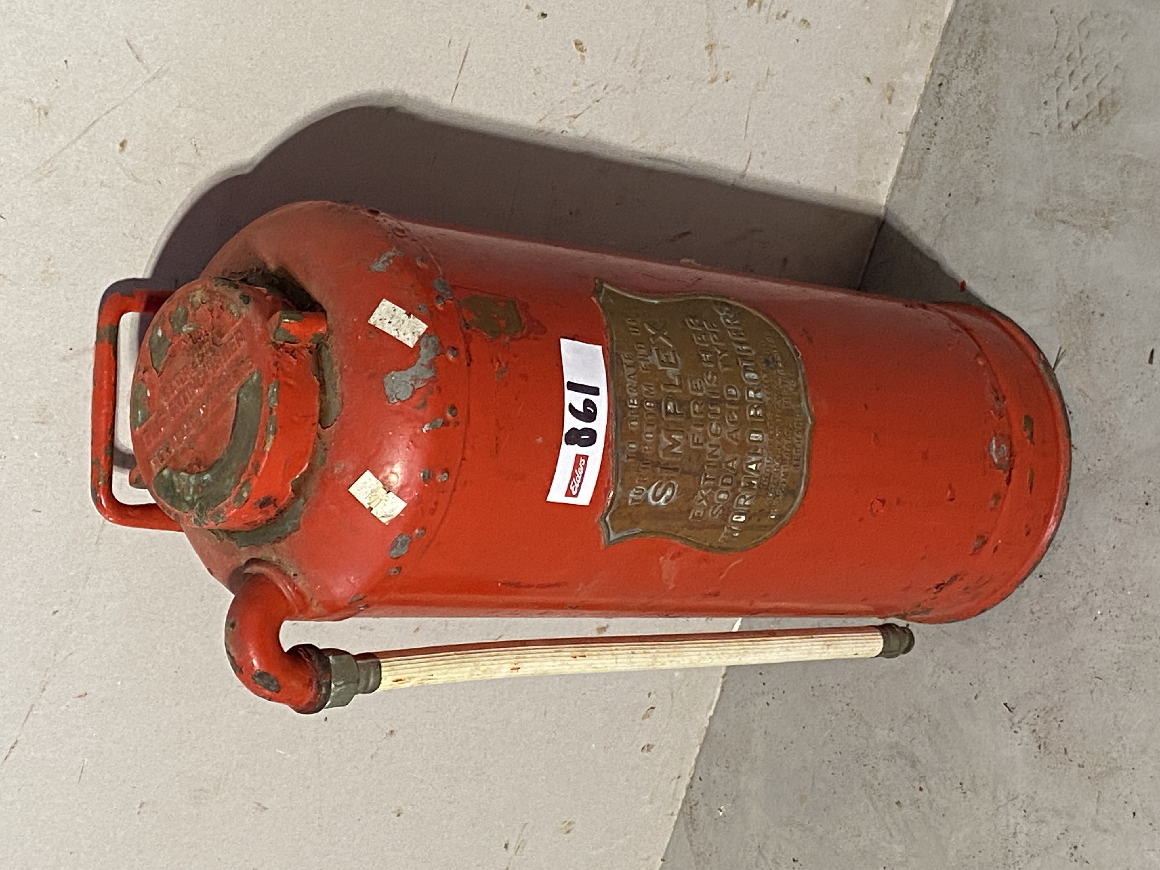 Lot 861 - Simplex Copper Fire Extinguishers | AuctionsPlus