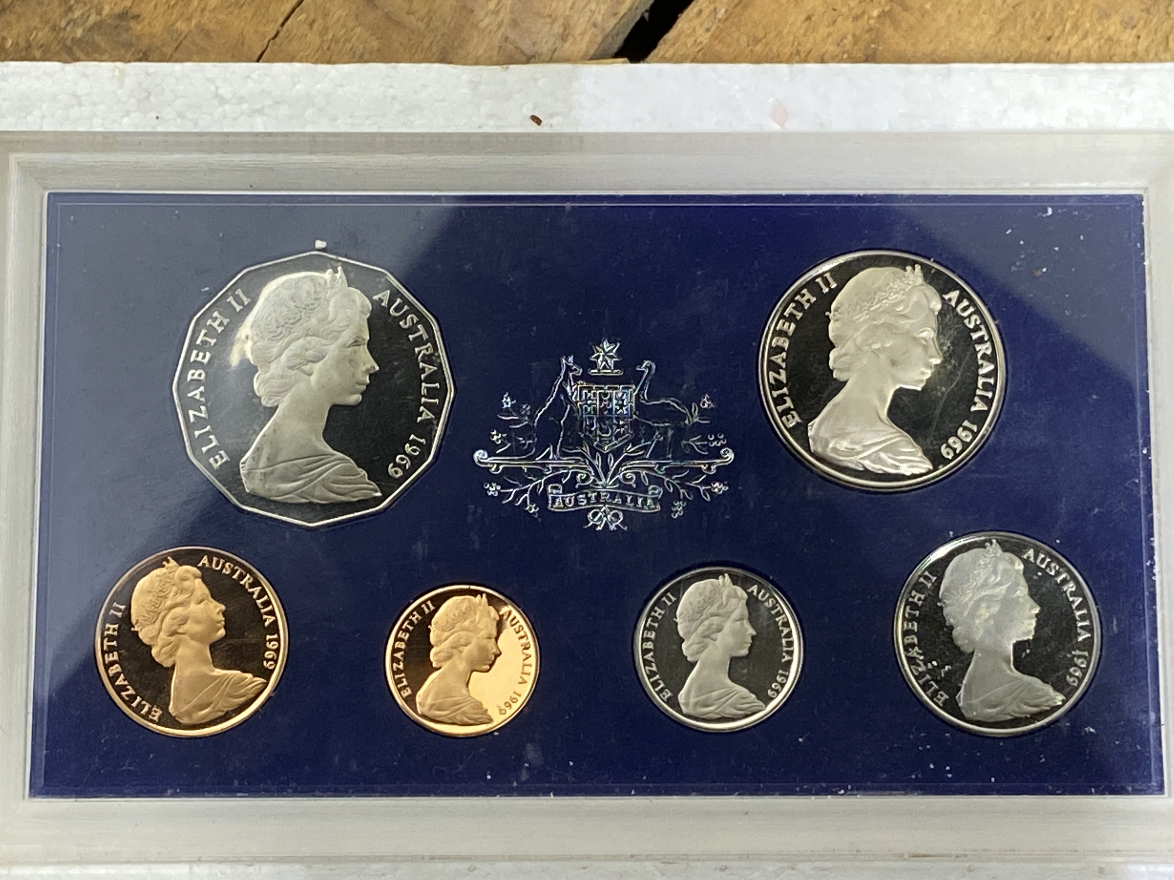 Lot 1026 - 1969 Australian Proof Coin Set | AuctionsPlus