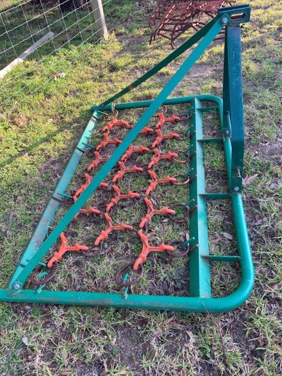 Lot 116 - 3 pt linkage pasture harrows | AuctionsPlus