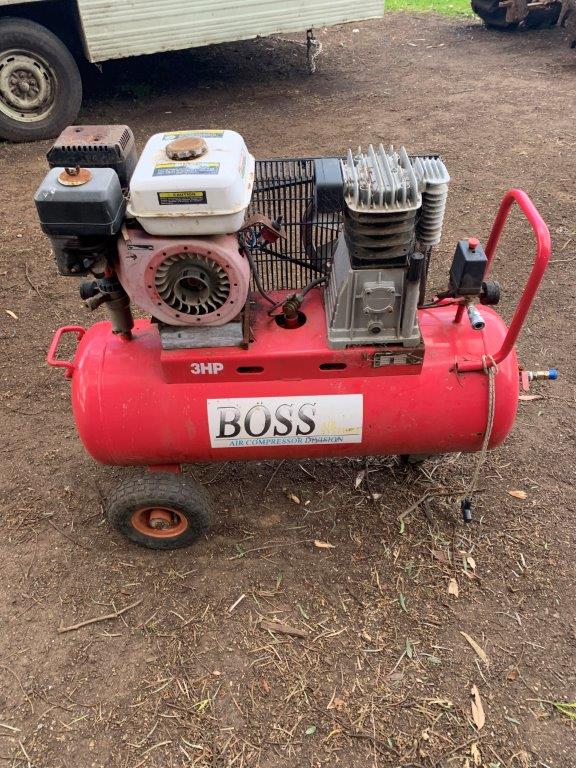 Lot 108 - Red Air Compressor | AuctionsPlus