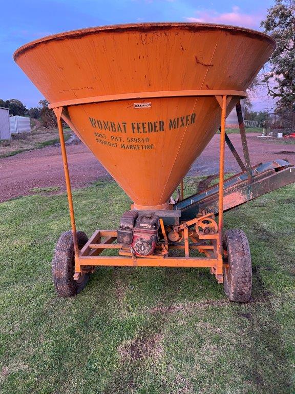 Lot 24 - Wombat Feed Mixer | AuctionsPlus