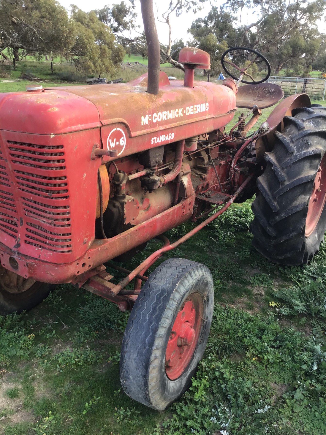 Lot 22 - McCormick- Deering Standard W-6 Tractor | AuctionsPlus