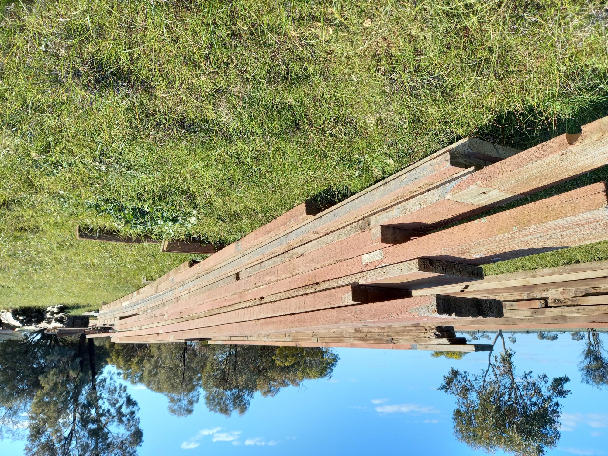 Lot 269 - Large Oregon Beams | AuctionsPlus