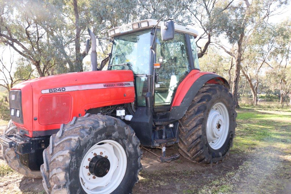 Lot 1 - Massey Fergusson MF 8240 Tractor | AuctionsPlus