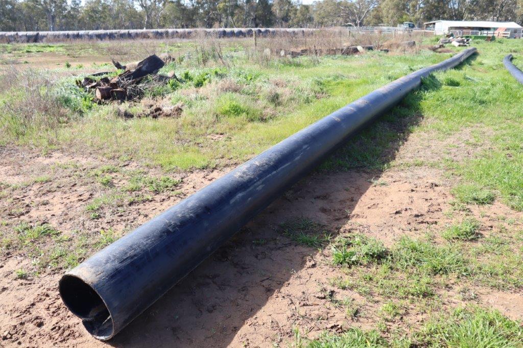 Lot 60 - 22 metres 9 inch Black Brute Pipe | AuctionsPlus