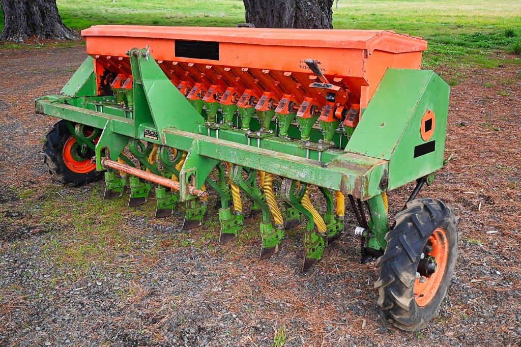 Lot 57 - Seed Drill – 15 Row 133mm Spacing 2m Working Width | AuctionsPlus