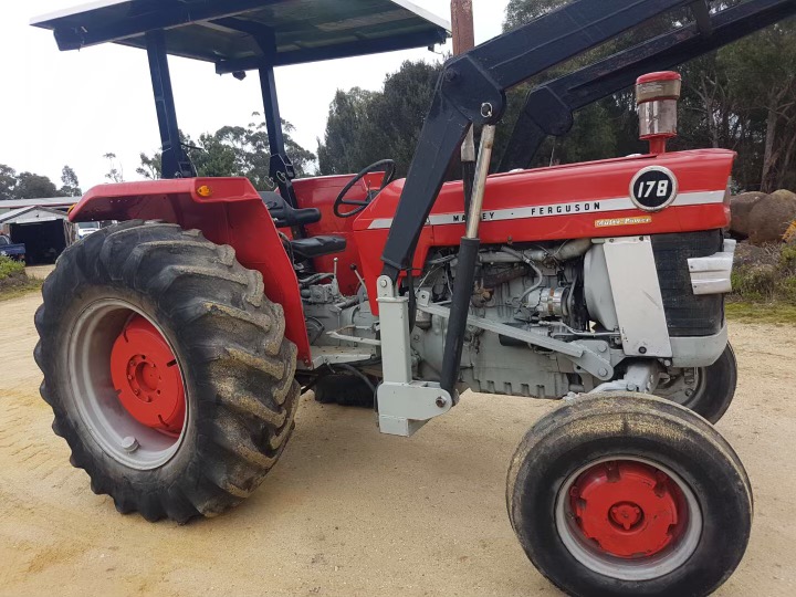 Lot 200 - Massey Ferguson 178 Tractor | AuctionsPlus