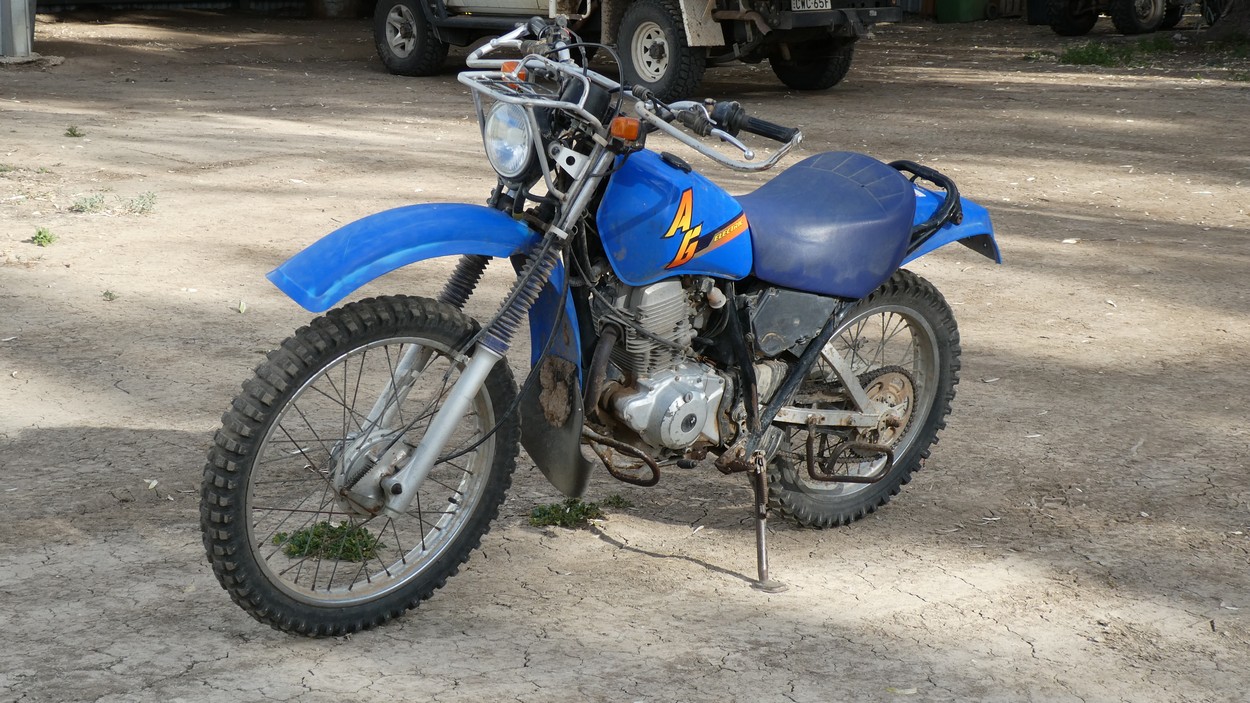 Lot 106 - Yamaha AG200 Motorcycle | AuctionsPlus