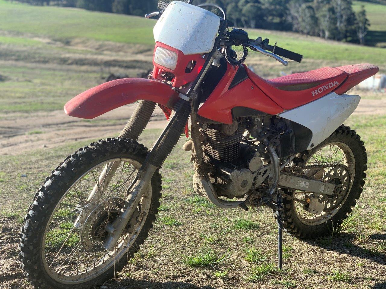 Lot 10 - HONDA 230 MOTORBIKE | AuctionsPlus