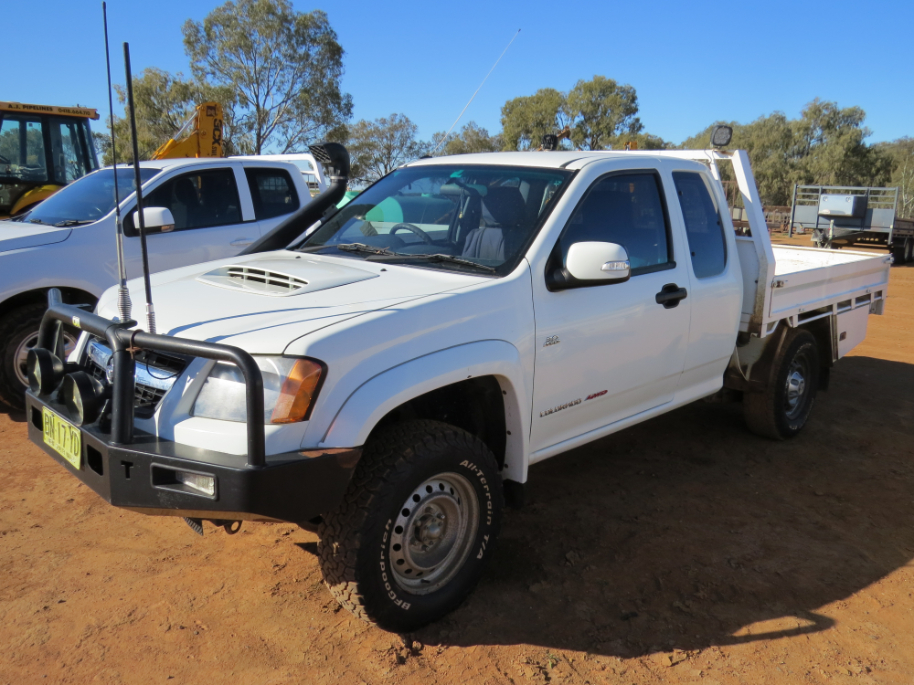 Lot 44 - 2012 Holden Colorado Space Cab 4WD ute | AuctionsPlus