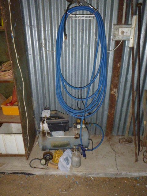 127 - 2HP Taurus Air Compressor | AuctionsPlus