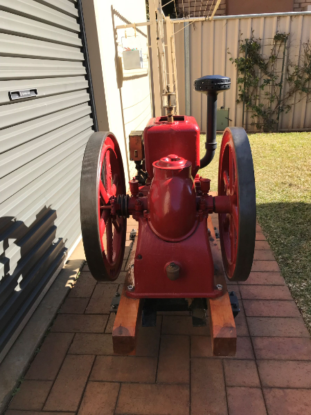 LOT 6 - Massey Harris 3HP Restored Engine | AuctionsPlus