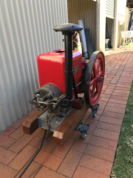 LOT 7 - Sundial 2HP Restored Engine | AuctionsPlus
