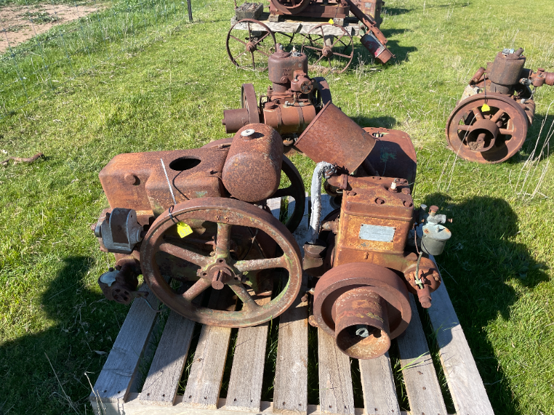 Lot 632 - Moffat Virtue, Jap Air Cooled & Ruston Horsnby Model pb 3hp ...