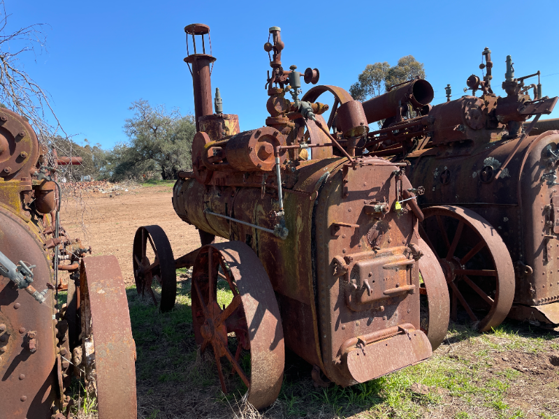 Lot 1075 - Buffalo Pitts Portable Steam Engine | AuctionsPlus