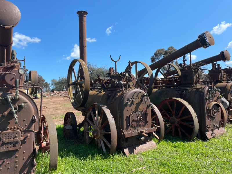 Lot 1079 - Ruston Hornsby Portable Steam Engine No. 8752 | AuctionsPlus