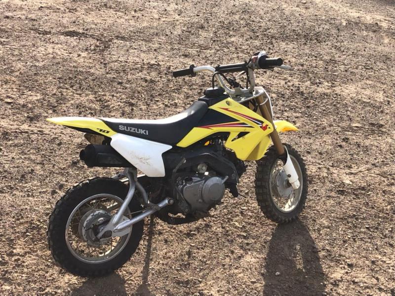 Lot 20 - Suzuki DRZ 70 Kids motor bike - 2013 | AuctionsPlus