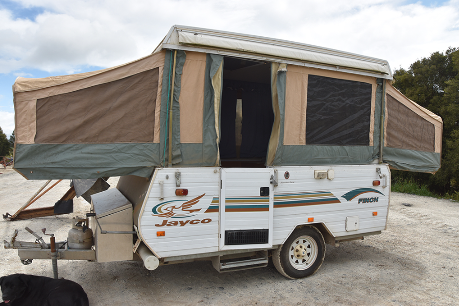Lot 17 - Jayco Finch Pop-Top Caravan | AuctionsPlus