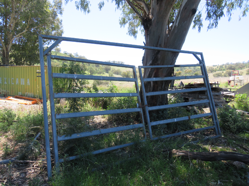 Lot 45 - Double Gate Cattle Panel | AuctionsPlus