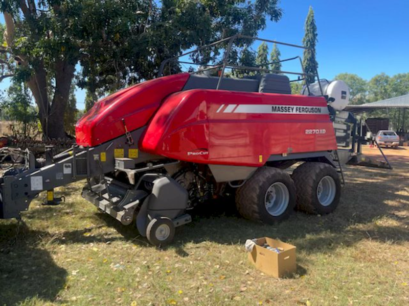 Lot 8 - 2018 Massey Ferguson 2270XD Pro Cut Baler | AuctionsPlus
