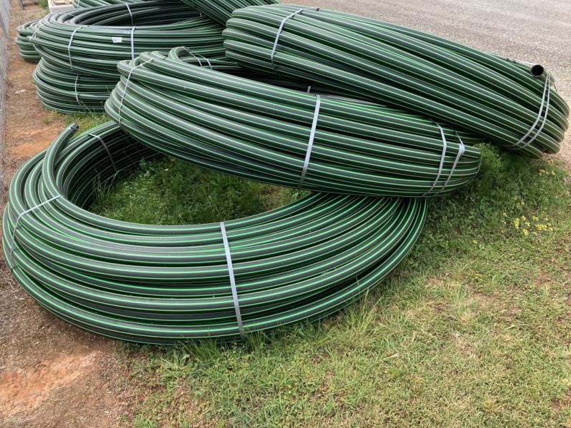 Lot 79 - Brand New 200m Roll of 50mm Poly Pipe | AuctionsPlus
