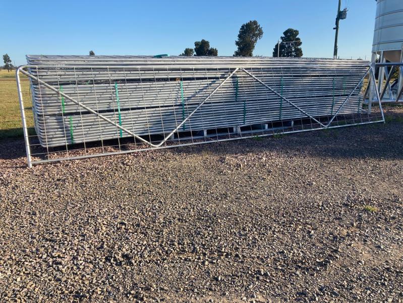 Lot 83 - Brand New 4 x 20ft W Stay Gates | AuctionsPlus