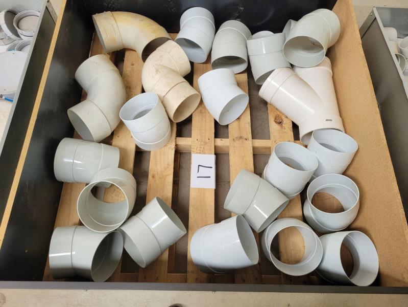 Lot 17 - Assorted 150mm PVC Fittings | AuctionsPlus