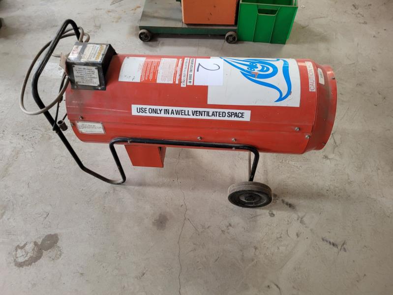 Lot 2 - Jetfire 70 Industrial Gas Heater | AuctionsPlus