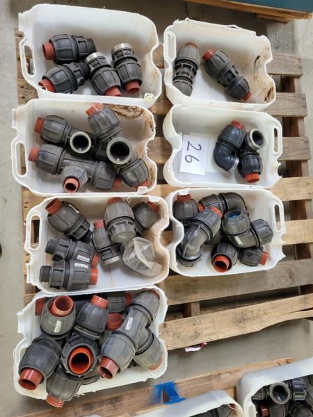 Lot 26 - Rural Poly Fittings 2'' | AuctionsPlus
