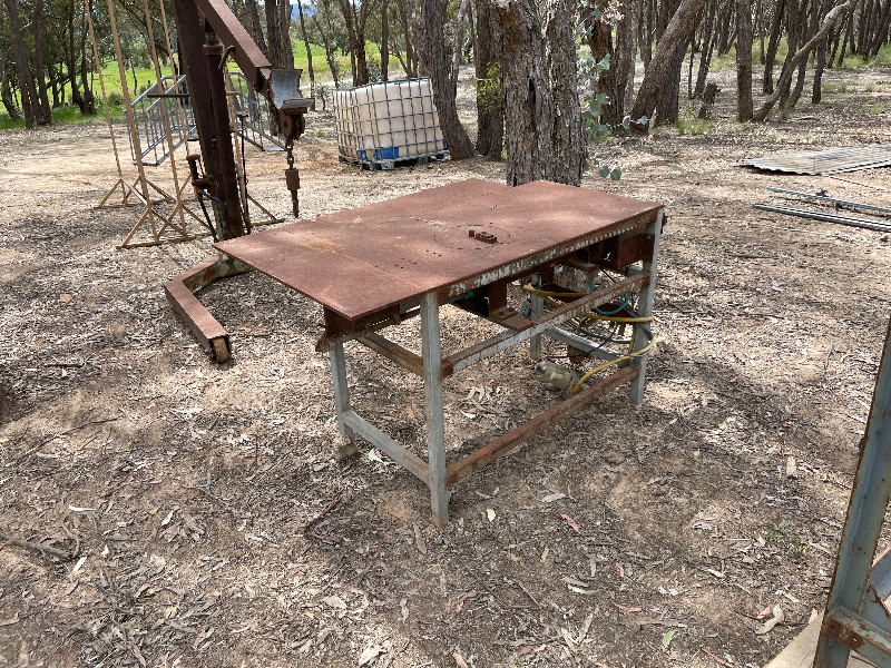 Lot 107 - Wire Bending Table | AuctionsPlus