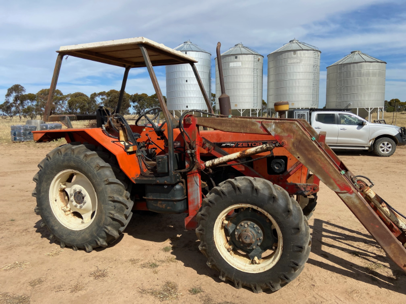 Lot 6 - Zetor Tractor 6245 | AuctionsPlus